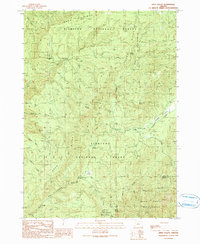 Hi-Res Interactive Map of Eden Valley, Coos County, OR in 1990 | Pastmaps